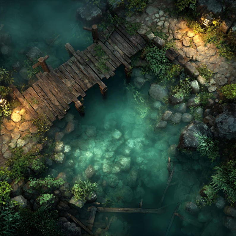 10 Swamp Battle Maps 3, Dnd Battle Map, Pathfinder, D&D, Battlemap ...