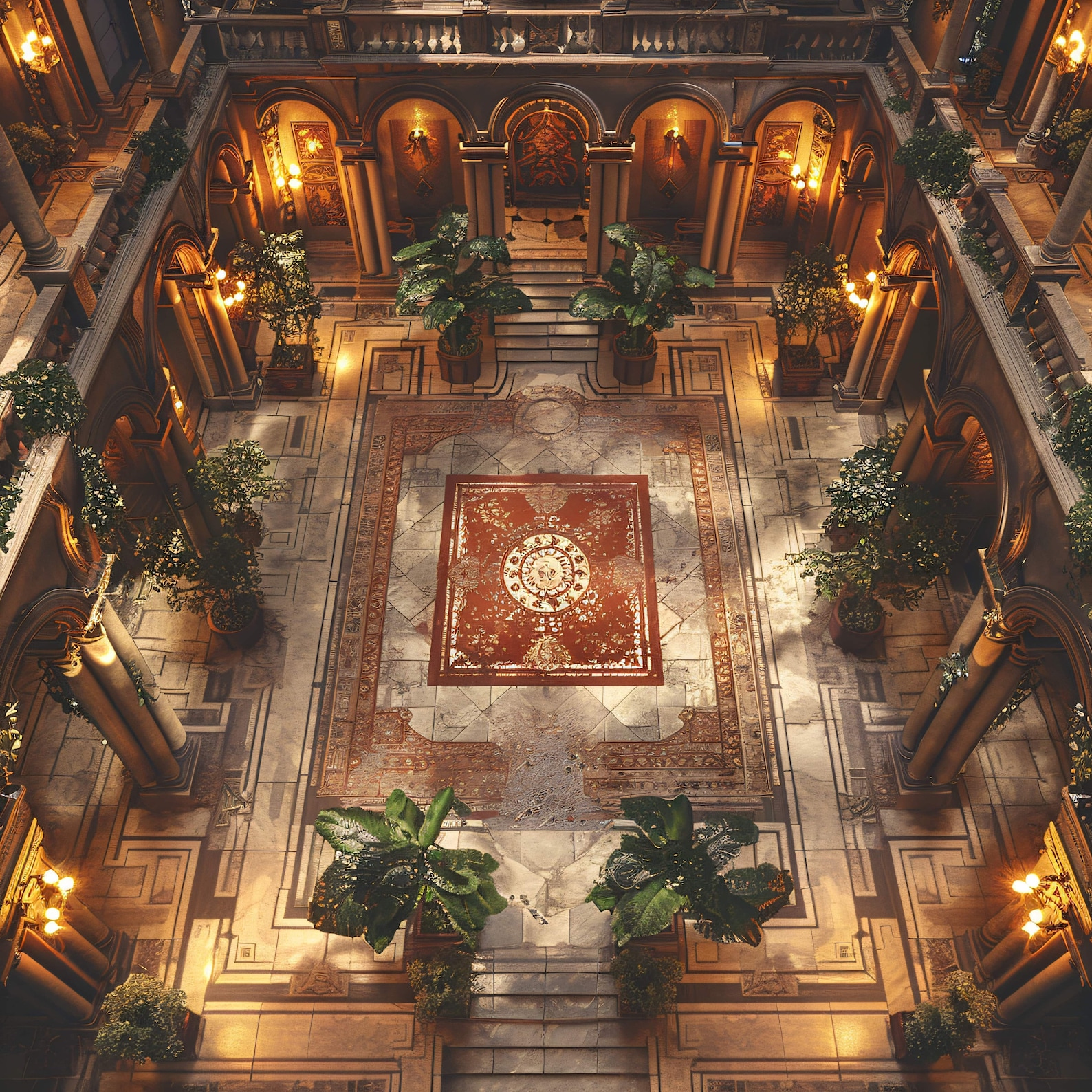 10 Villa/manor/estate Battle Maps, Dnd Battlemap, Pathfinder, D&D ...