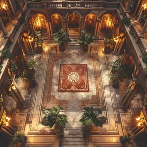 10 Villa/manor/estate Battle Maps, Dnd Battlemap, Pathfinder, D&D ...