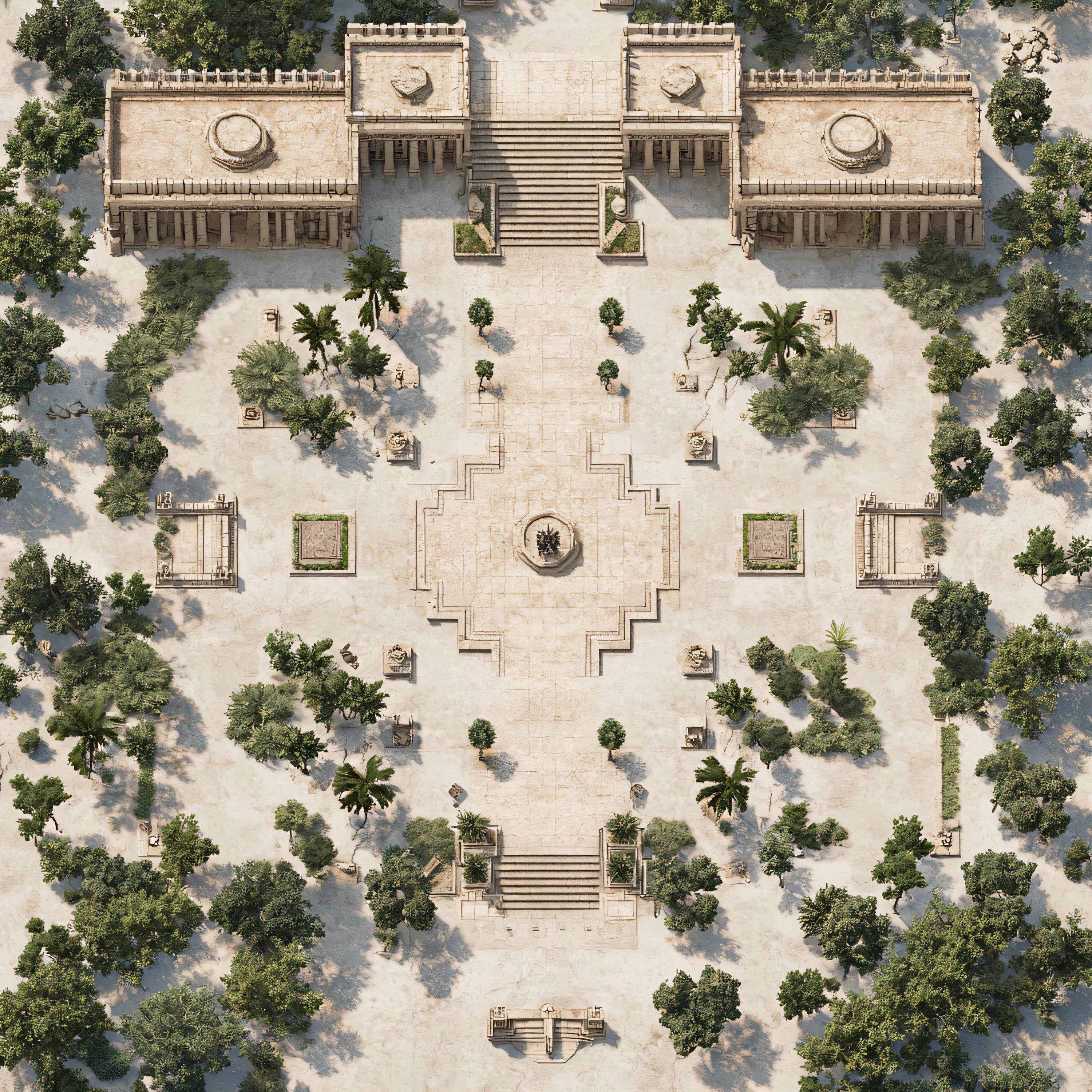 10 Desert City Battle Maps, Dnd Battle Map, Pathfinder, D&D, Battlemap ...