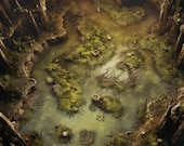 10 Swamp Battle Maps Dnd Battle Map Pathfinder D&D - Etsy