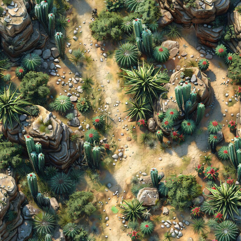 10 Desert Temple Pilgrimage Maps, Pathfinder, D&D, Battlemap, Dungeons ...