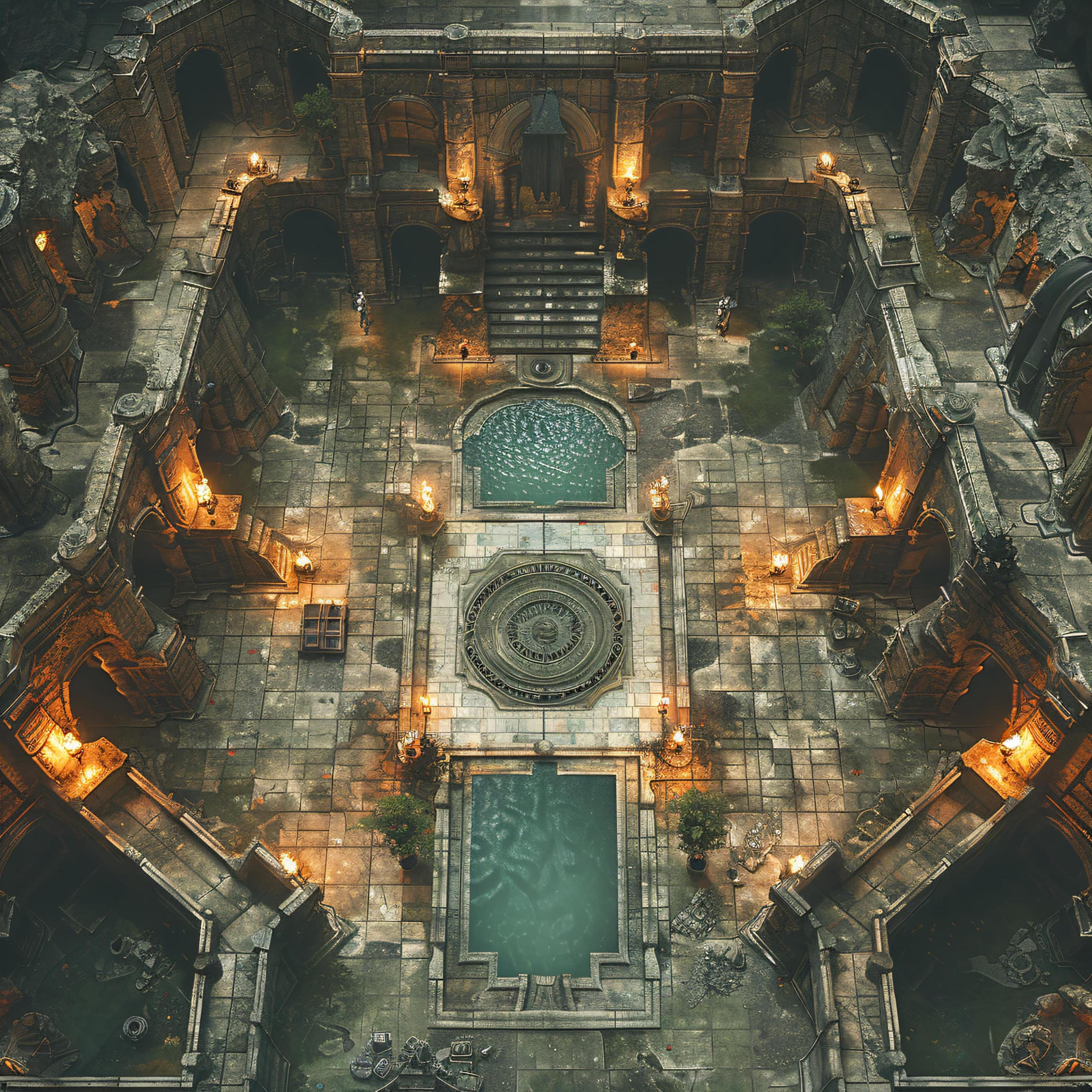 10 Underground Boss Battle Maps, Dnd Battlemap, Pathfinder, D&D ...