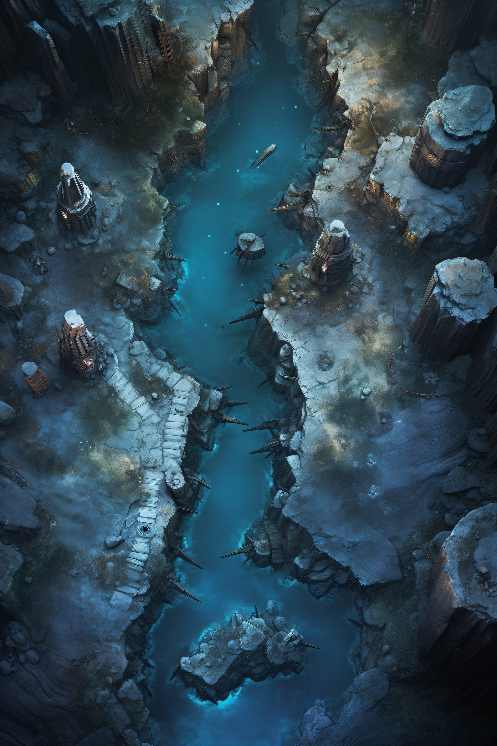 16 Cave/underdark Maps, Dnd Battle Map, Pathfinder, D&D, Battlemap ...