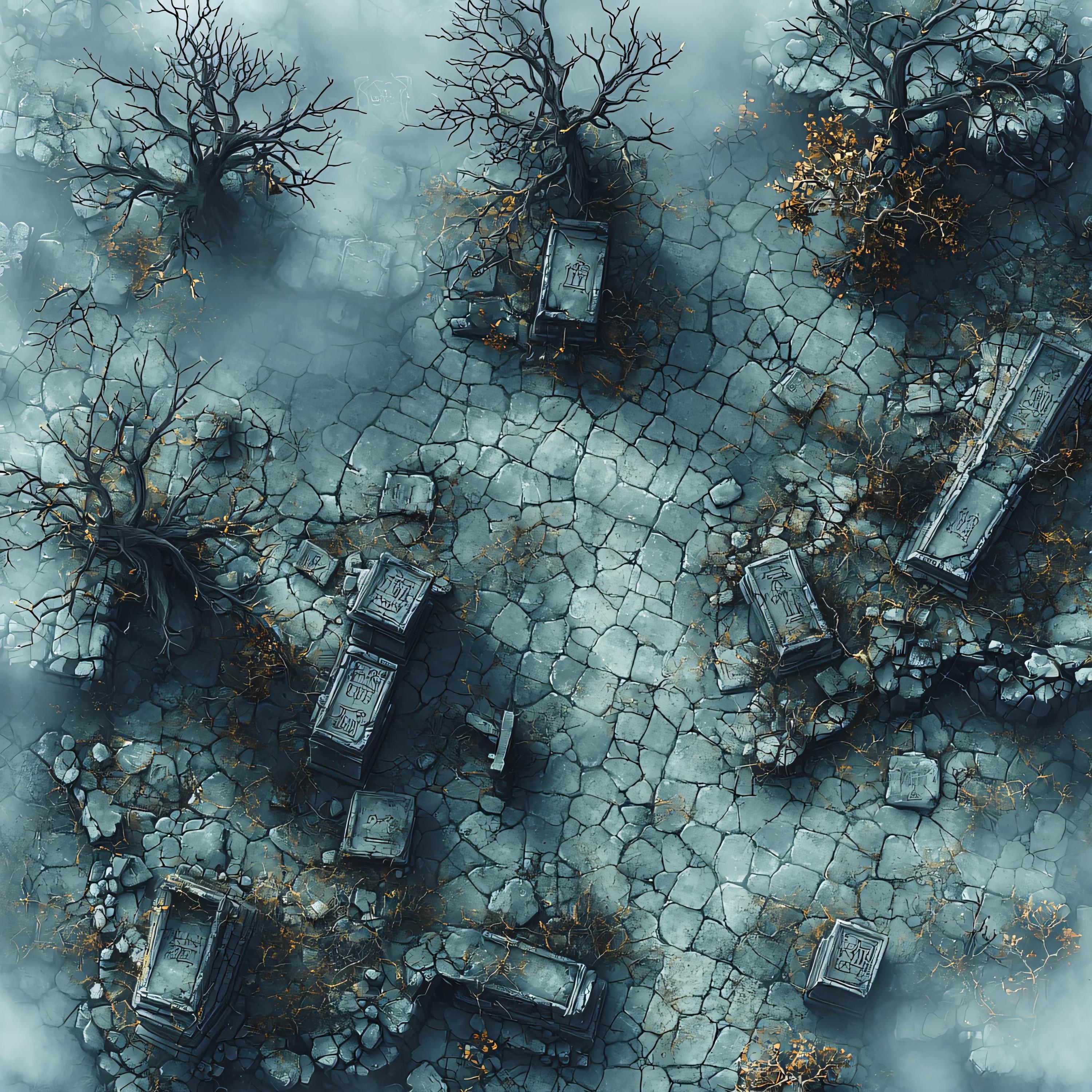 10 Haunted Village Battle Maps, Dnd, Pathfinder, D&D, Battlemap ...