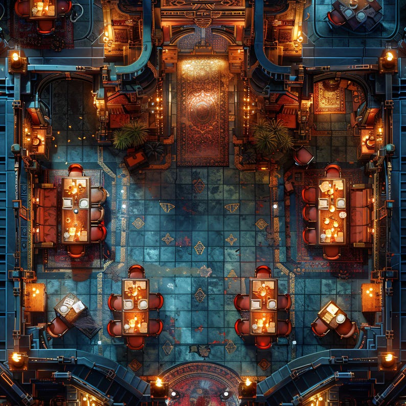 10 Pleasure Palace Battlemaps, Dnd Battlemap, Pathfinder, D&D, Dungeons ...