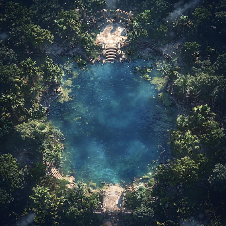 10 Swamp Battle Maps 3, Dnd Battle Map, Pathfinder, D&D, Battlemap ...