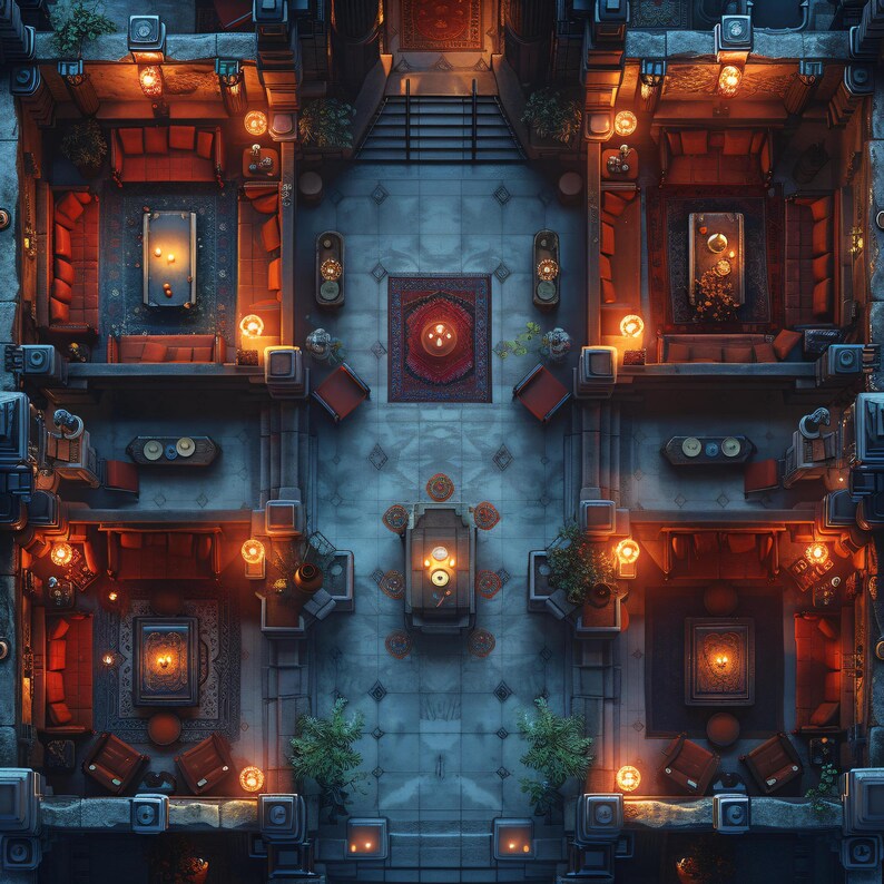 10 Pleasure Palace Battlemaps, Dnd Battlemap, Pathfinder, D&D, Dungeons ...