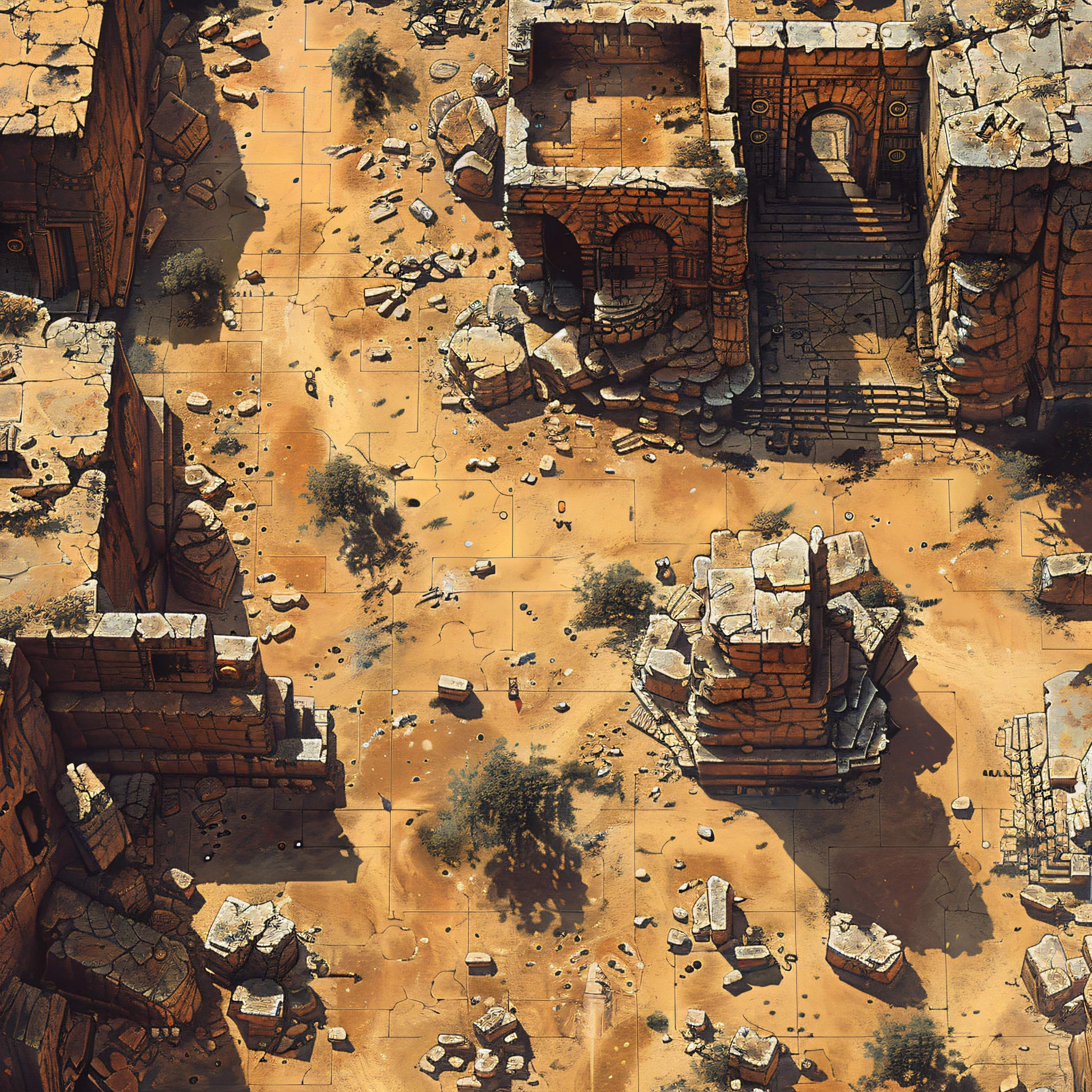 10 Archeology Battlemaps, Dnd Battle Map, Pathfinder, D&D, Dungeons and ...