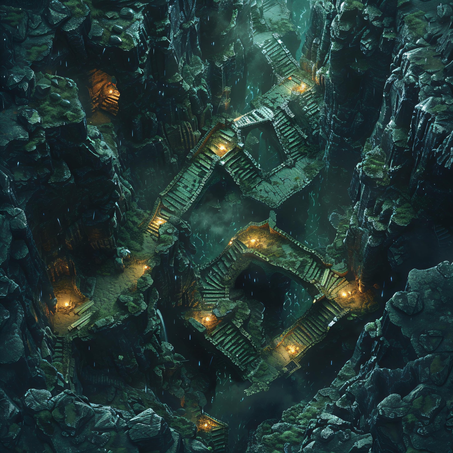 15 Catacomb/tomb Maps, Dnd Battle Map, Pathfinder,d&d, Battlemap ...