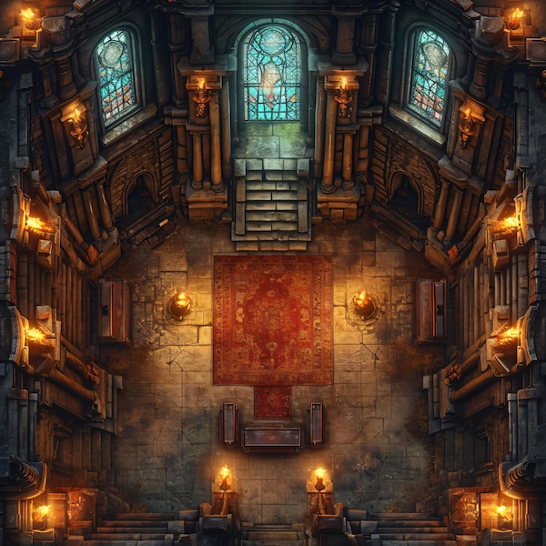 10 Cyberpunk Warehouse Battlemaps, Sci Fi, Dnd Battle Map, Cyberpunk, D ...