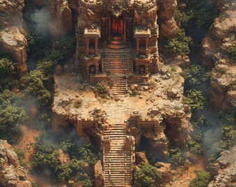 10 Town Battle Maps, Dnd Battle Map, Pathfinder, D&D, Battlemap ...