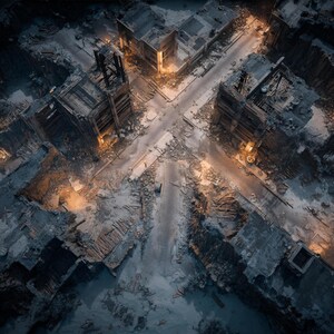 10 Apocalypse Road Maps, Sci Fi, DnD Map, Cyberpunk, D&D, Shadowrun ...