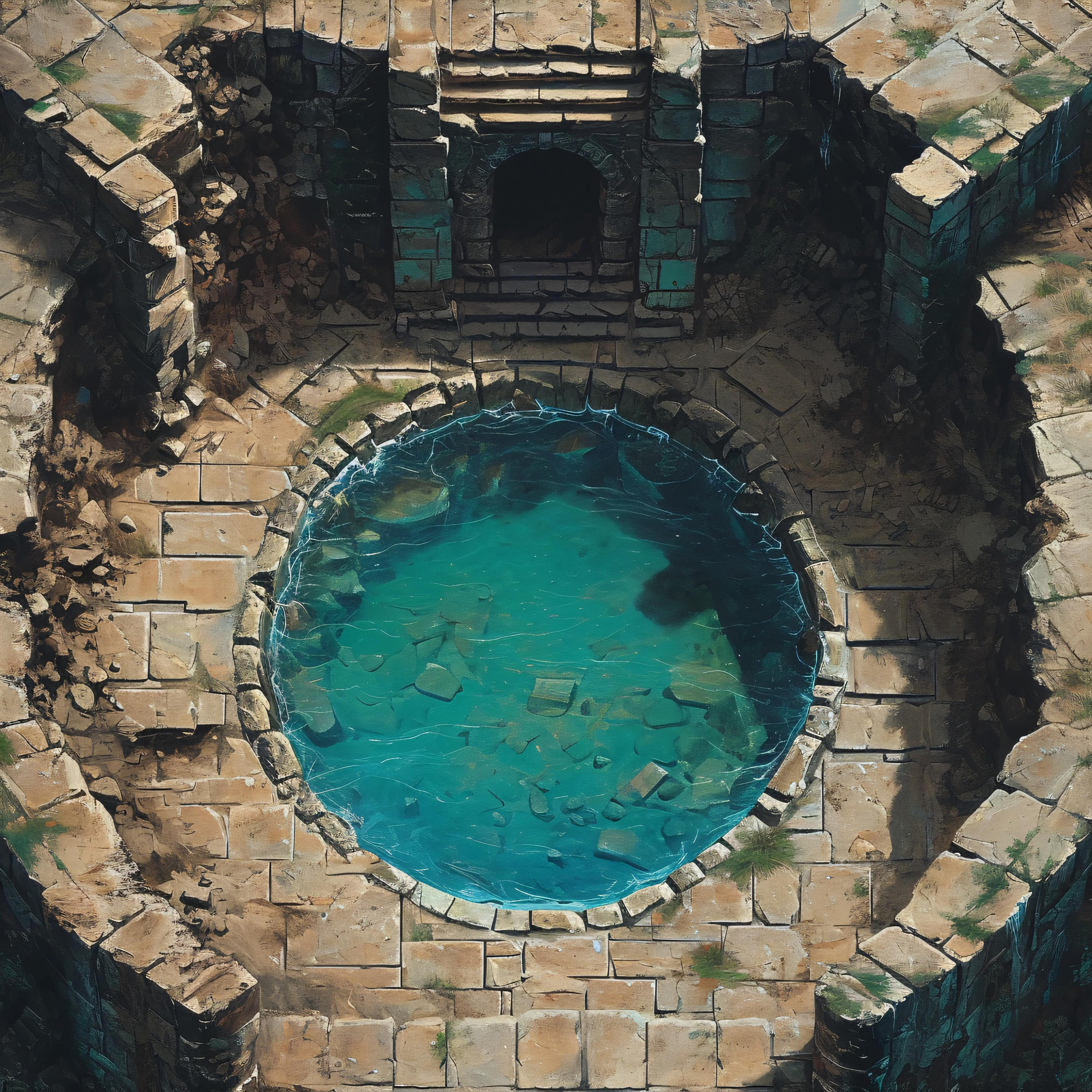 20 Lost Temple/city Battle Maps, Dnd Battle Map, Pathfinder, D&D ...