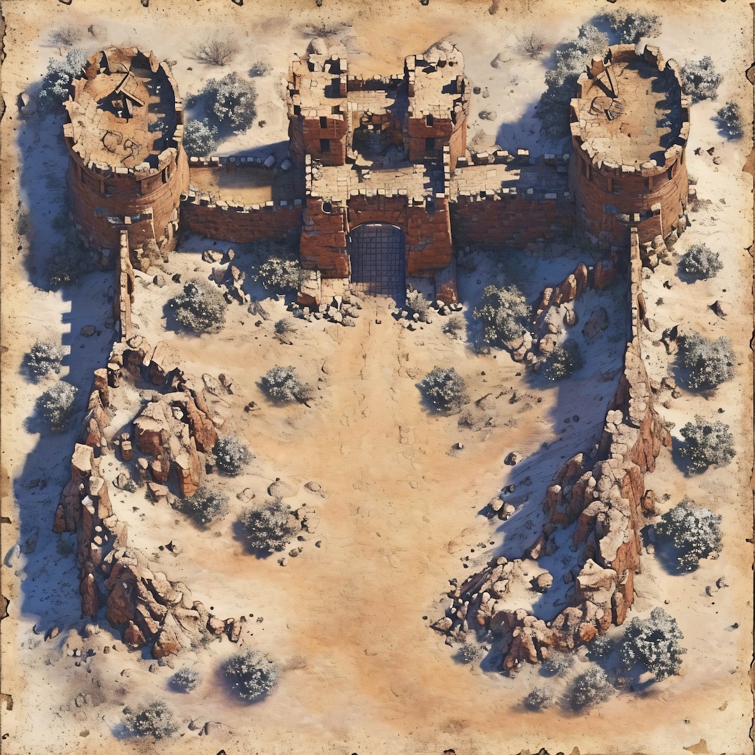 10 Archeological Site Battle Maps, Dnd, Pathfinder, D&D, Battlemap ...