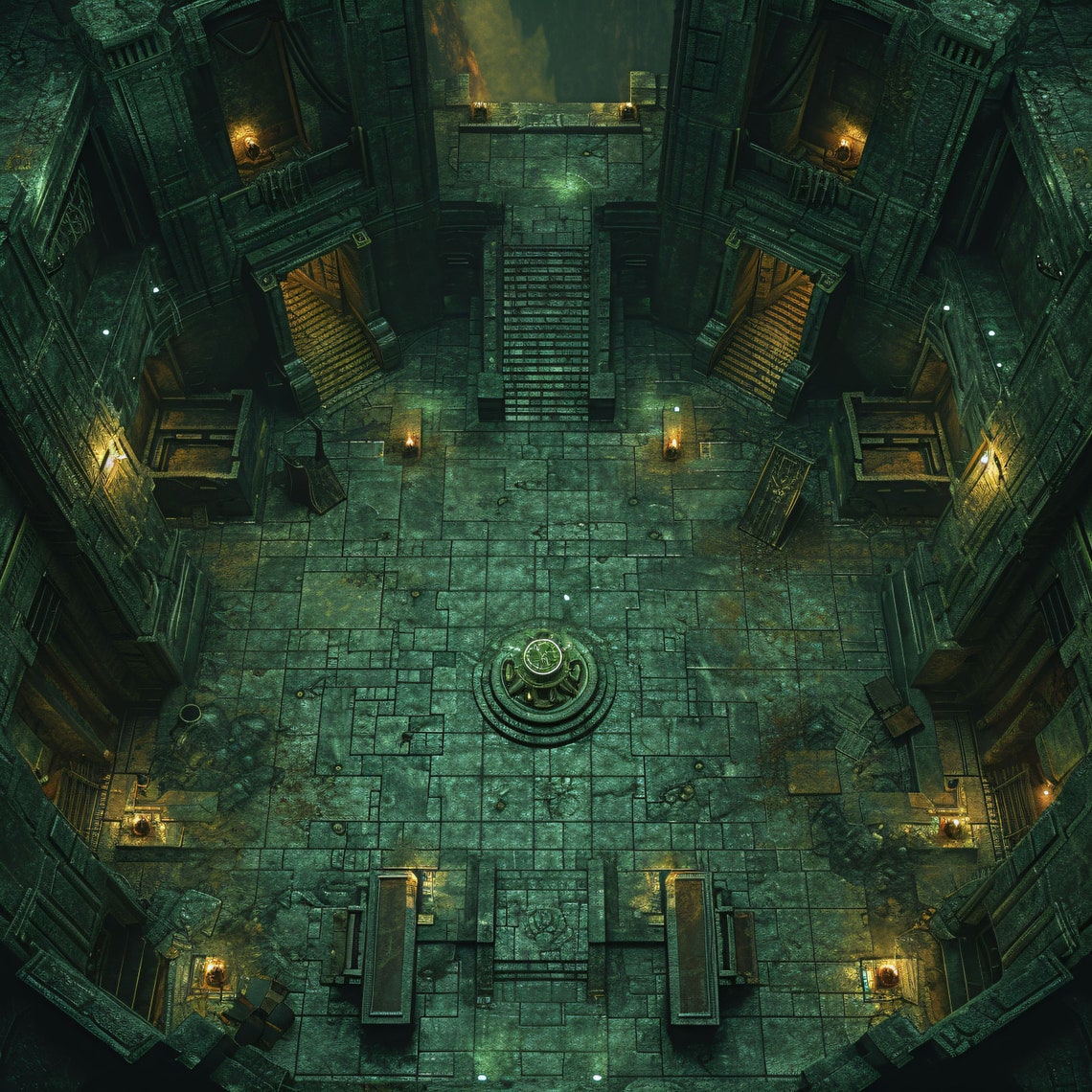 10 Jail/prison Battle Maps, Dnd Battlemap, Pathfinder, D&D, Dungeons ...