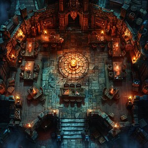 10 Thieves Guild Battlemaps, Dnd Battle Map, Pathfinder, D&D, Battlemap ...