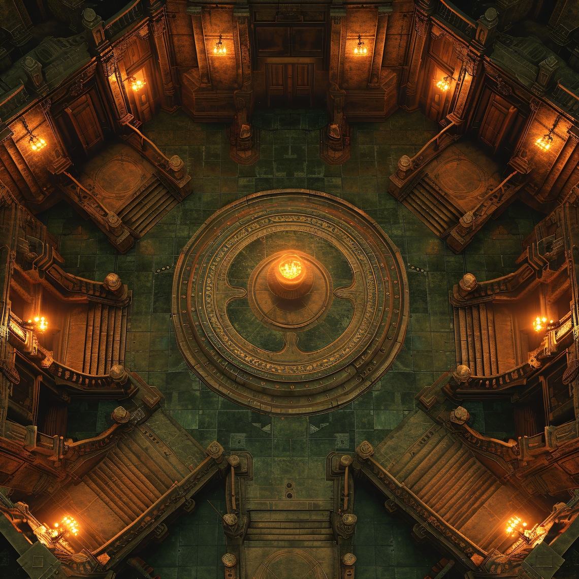 10 Mausoleum/tomb Battle Maps, Dnd Battlemap, Pathfinder, D&D, Dungeons ...