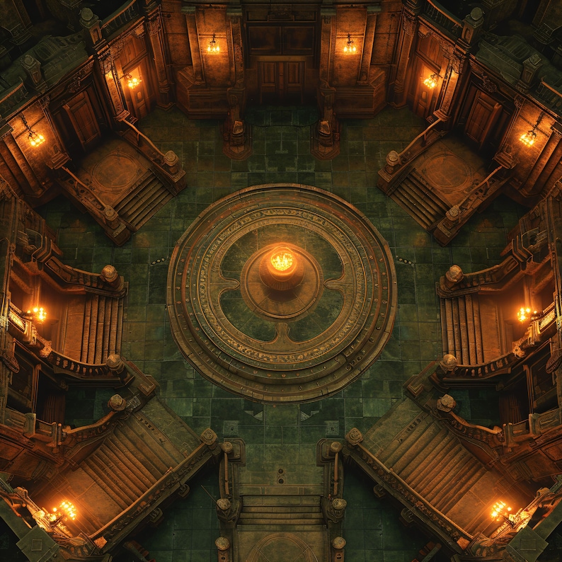 10 Gridless Mausoleum/tomb Battle Maps | VTT Pack for Dnd, Pathfinder ...