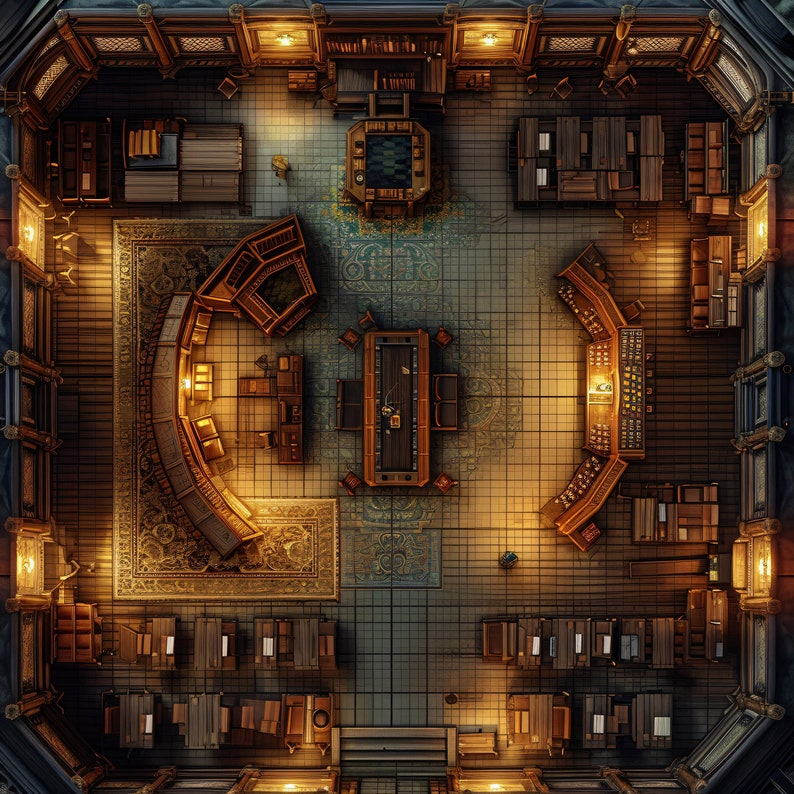 14 School Battle Maps, Dnd, Pathfinder, D&D, Battlemap, Dungeons and ...