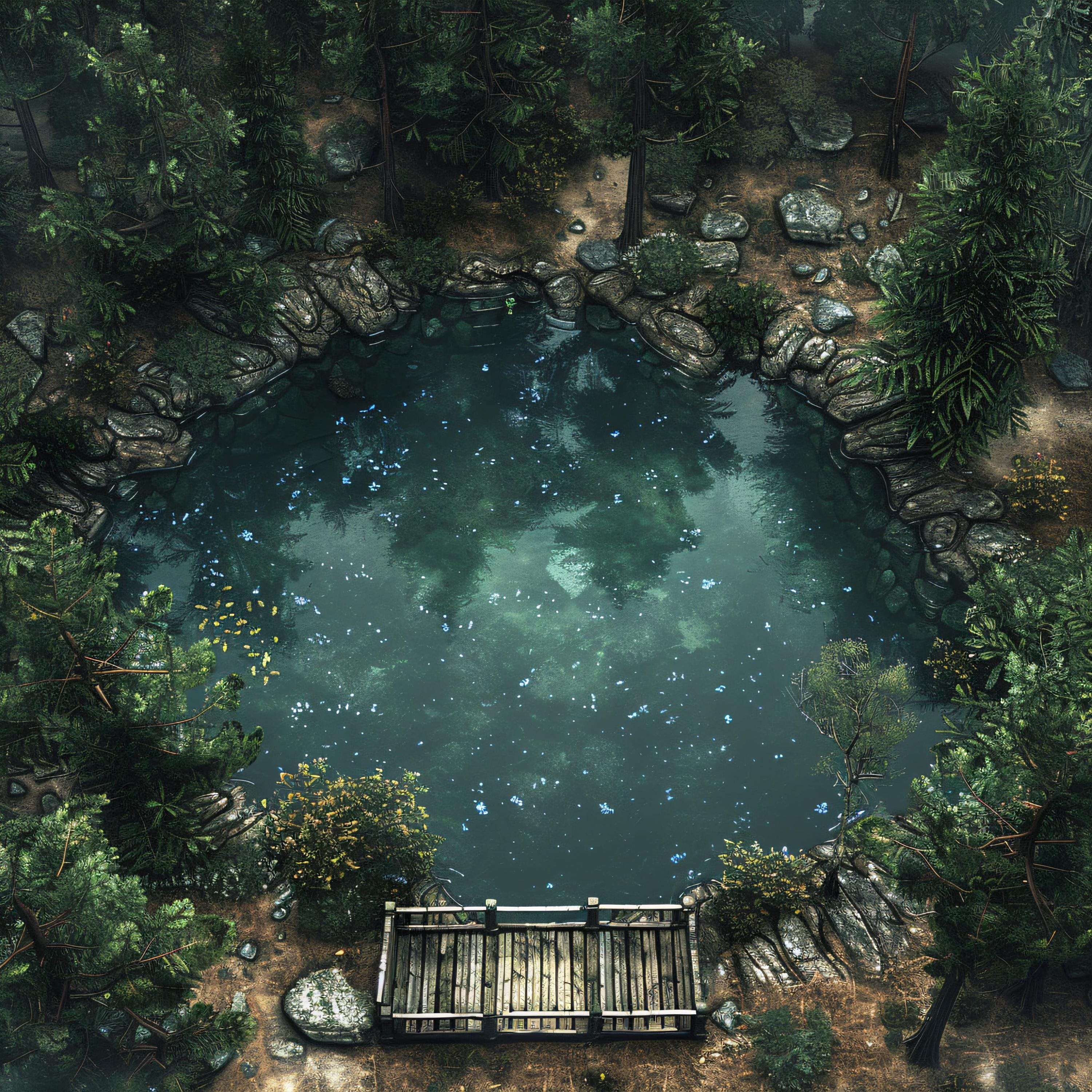 10 Forest Shrine Battle Maps, Dnd Battlemap, Pathfinder, D&D, Dungeons ...