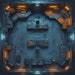 10 Cyberpunk Factory Battlemaps, Sci Fi, Dnd Battle Map, Cyberpunk, D&D ...