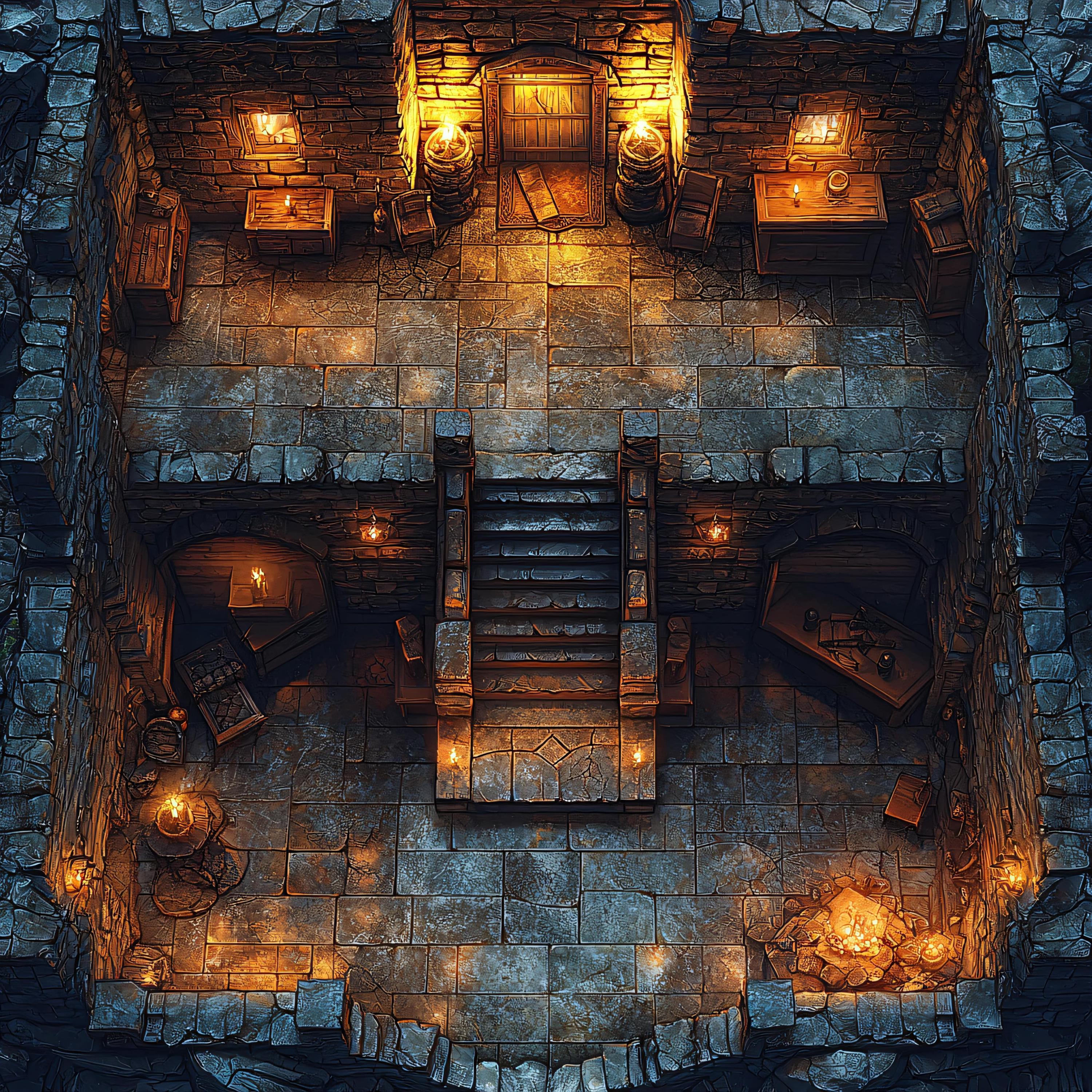 10 Cabin Battle Maps, Dnd Battle Map, Pathfinder, D&D, Battlemap ...