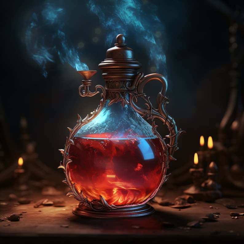 30 RPG Magic Potions Pictures and Tokens Pathfinder D&D - Etsy