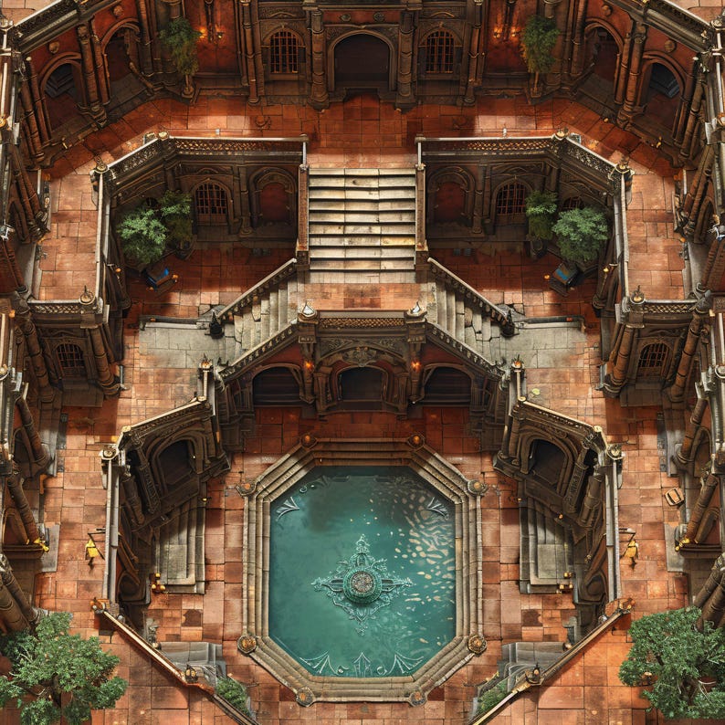 10 Pleasure Palace Battlemaps, Dnd Battlemap, Pathfinder, D&D, Dungeons ...