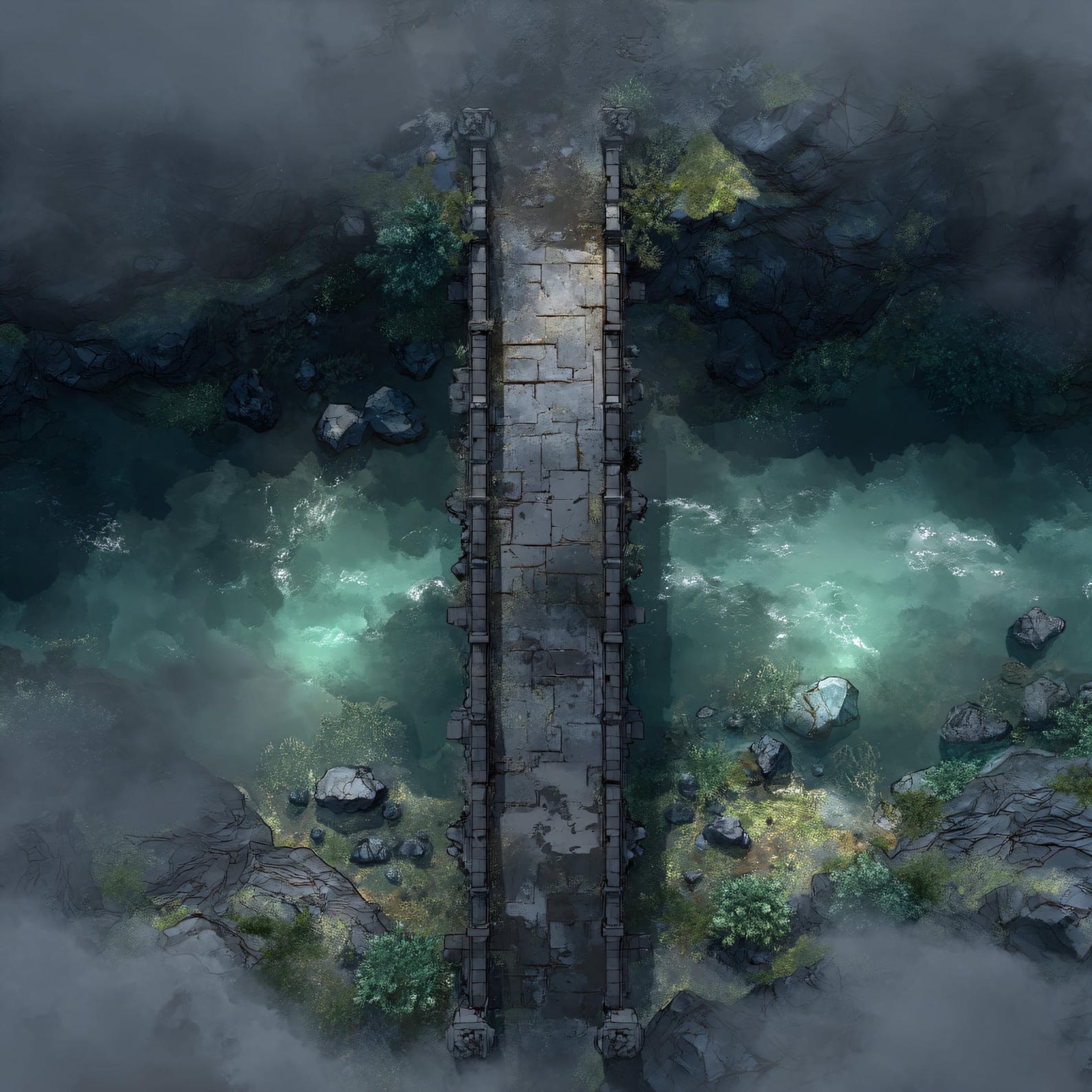 10 Gridless Fog/mist Battle Maps | VTT Pack for Dnd, Pathfinder ...