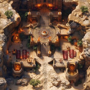 10 Camp Battle Maps, Dnd Battle Map, Pathfinder, D&D, Battlemap ...