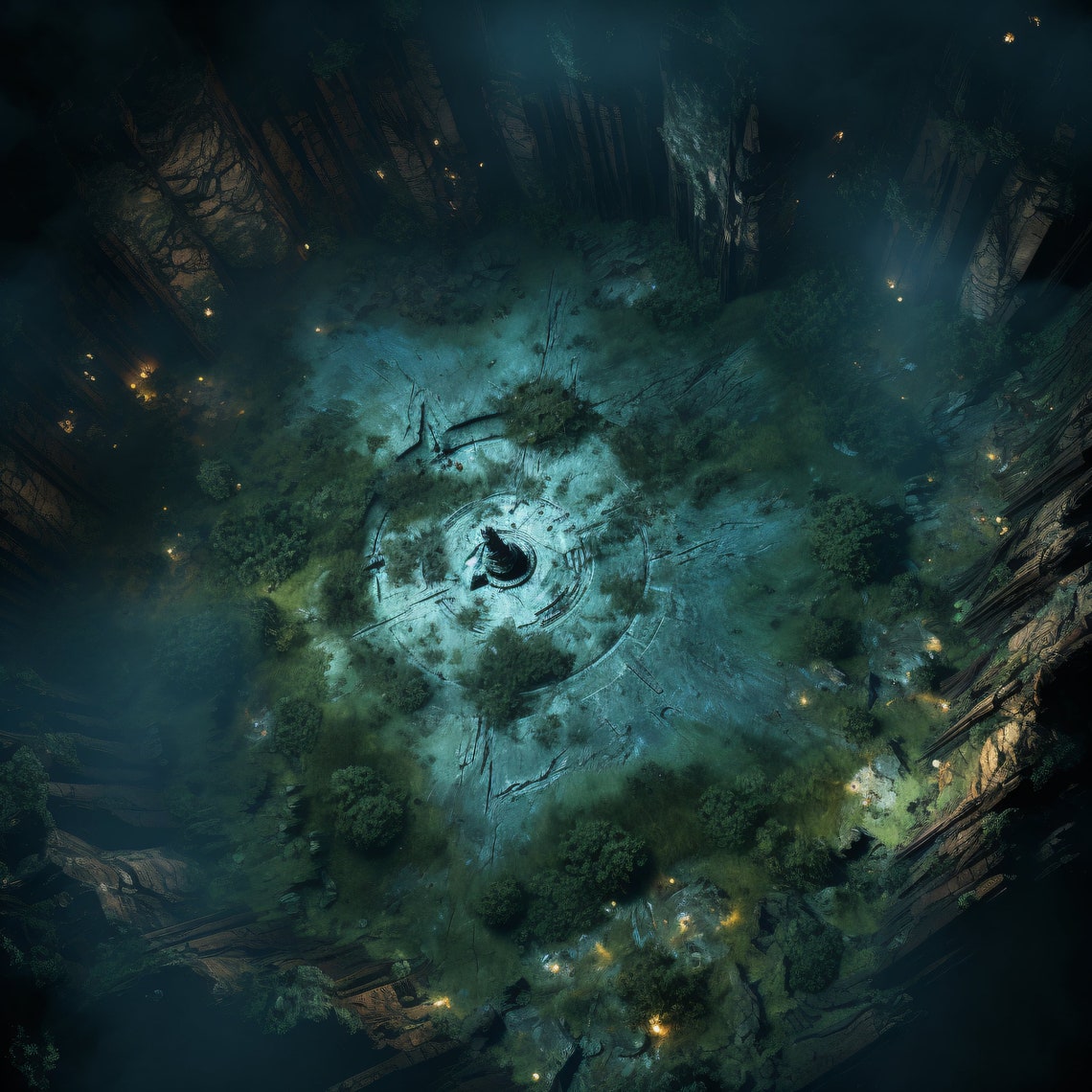 10 Scary Battle Maps, Dnd Battlemap, Pathfinder, D&D, Battlemap ...