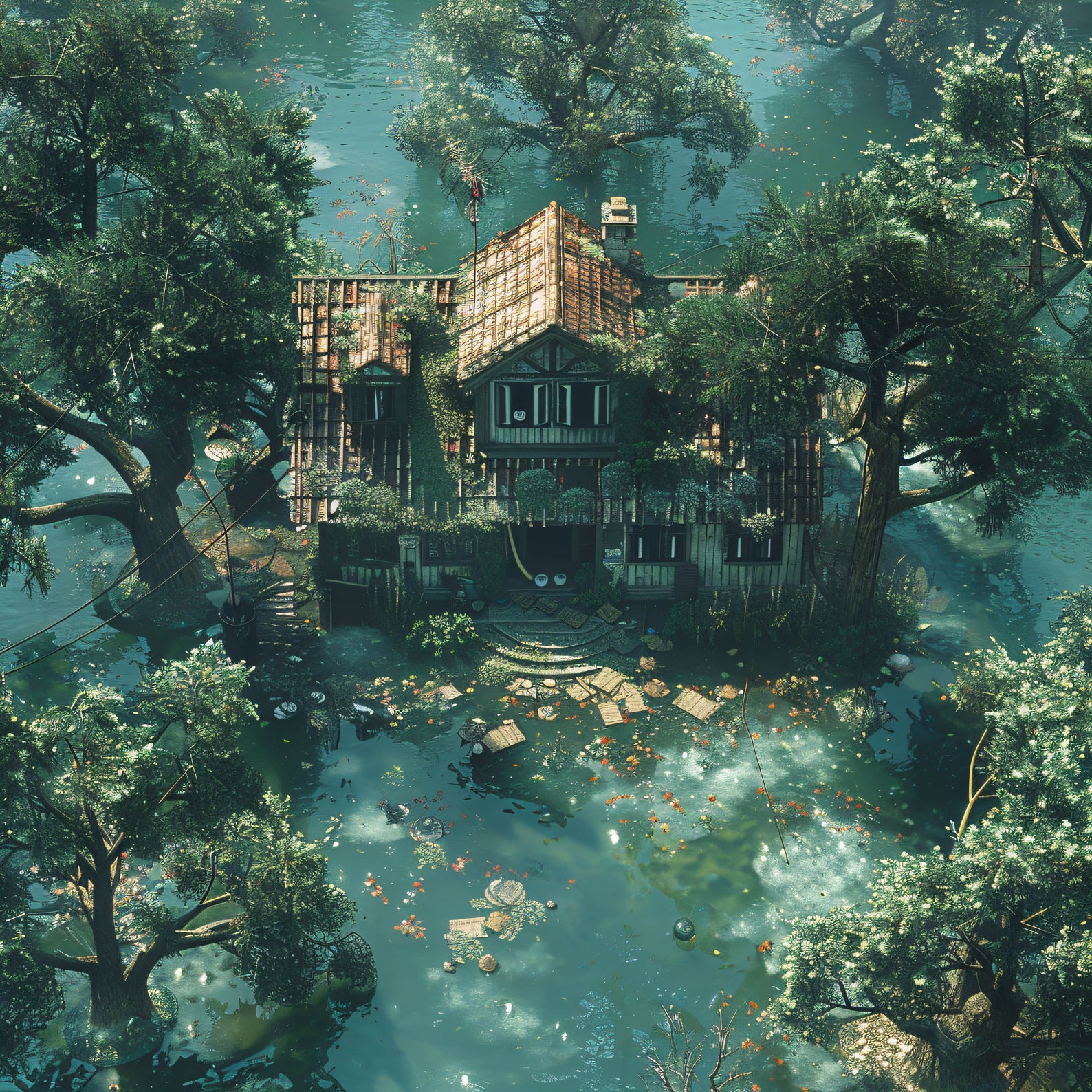 10 Swamp Battle Maps 2, Dnd Battle Map, Pathfinder, D&D, Battlemap ...