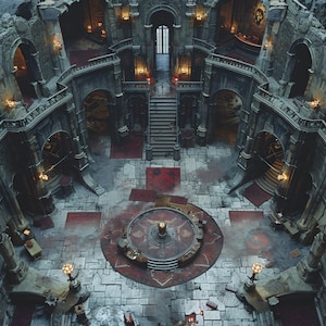 10 Mausoleum/tomb Battle Maps, Dnd Battlemap, Pathfinder, D&D, Dungeons ...