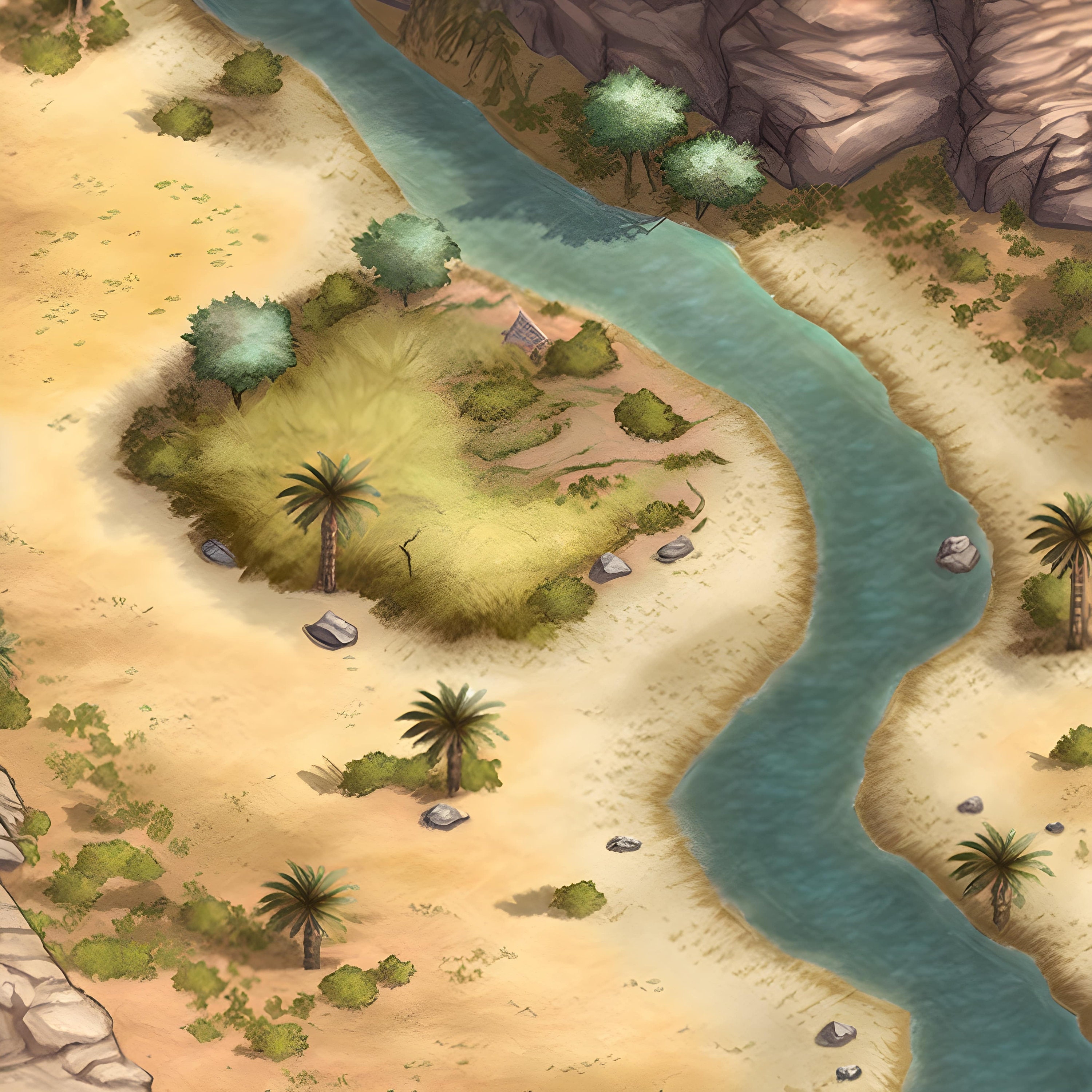 10 Desert Battle Maps Dnd Battle Map Pathfinder D&D - Etsy UK