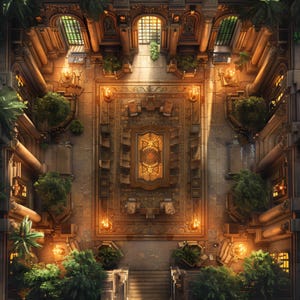 10 Manor or Estate Interior Battle Maps, Dnd Battlemap, Pathfinder, D&D ...