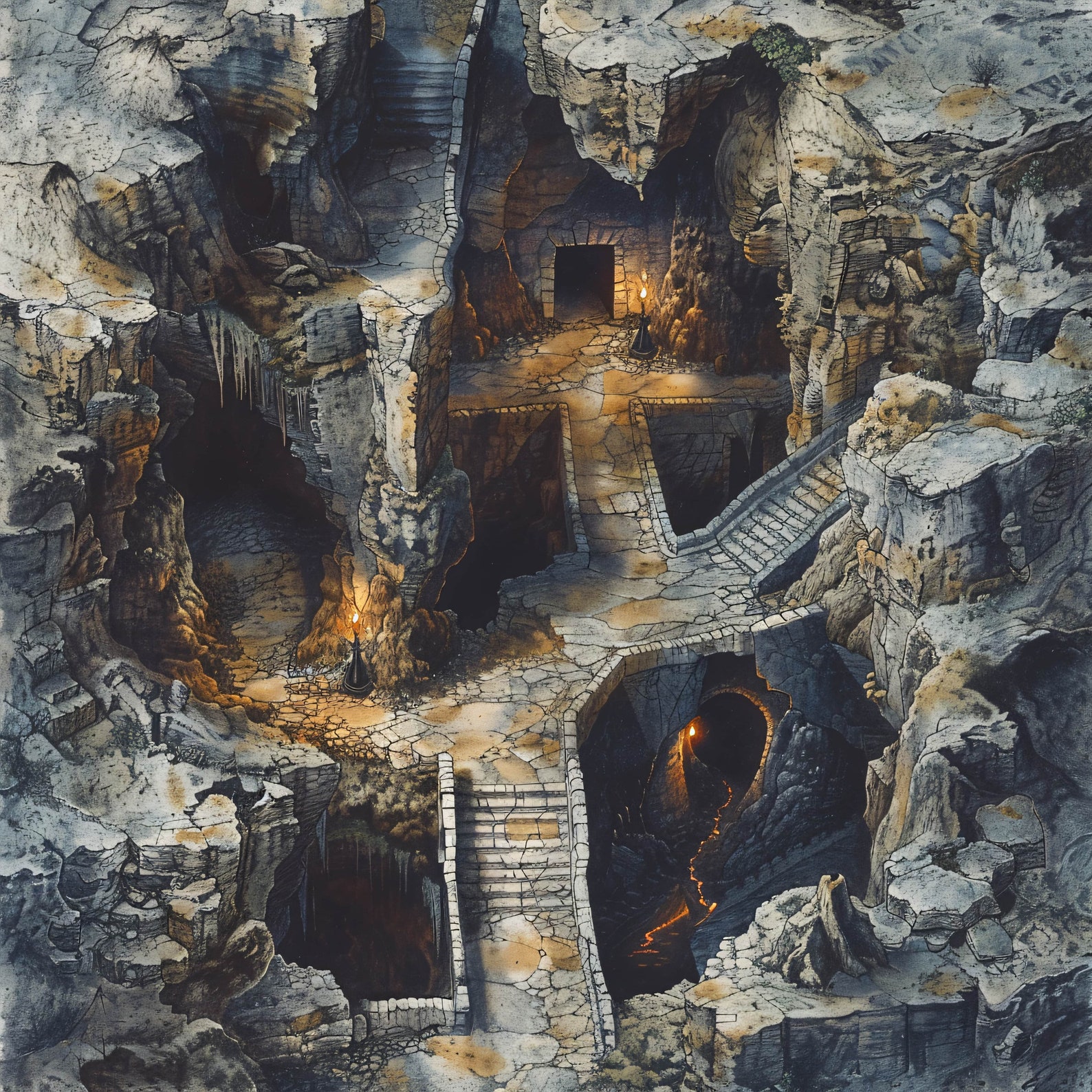 15 Catacomb/tomb Battlemaps, Dnd Battle Map, Pathfinder,d&d, Battlemap ...