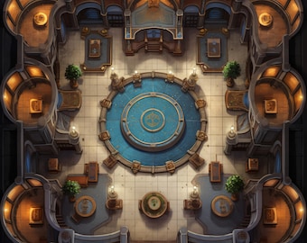 Tavern Dnd Battle Map D&D Battlemap Dungeons and Dragons - Etsy