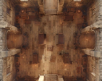 The Prison Battlemap, Dnd Battle Map, D&D, Battle Map, Dungeons and ...