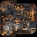 12 Gridless Cyberpunk Corpo Office Battlemaps | VTT Pack for Shadowrun ...