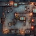 10 Cyberpunk Slums Battlemaps, Sci Fi, Dnd Battle Map, Cyberpunk, D&D ...