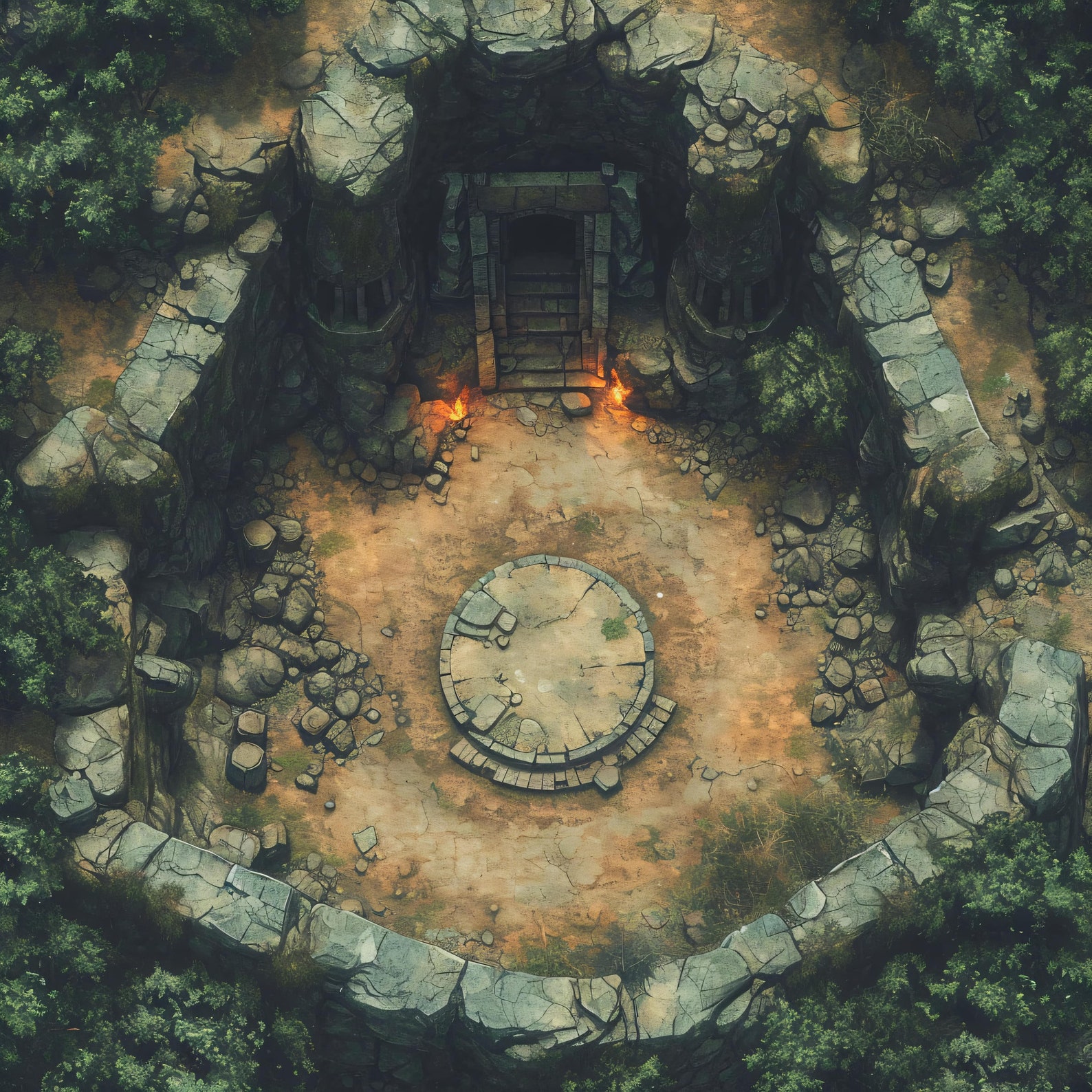 10 Magic Ritual Battle Maps, Dnd, Pathfinder, D&D, Battlemap, Dungeons ...