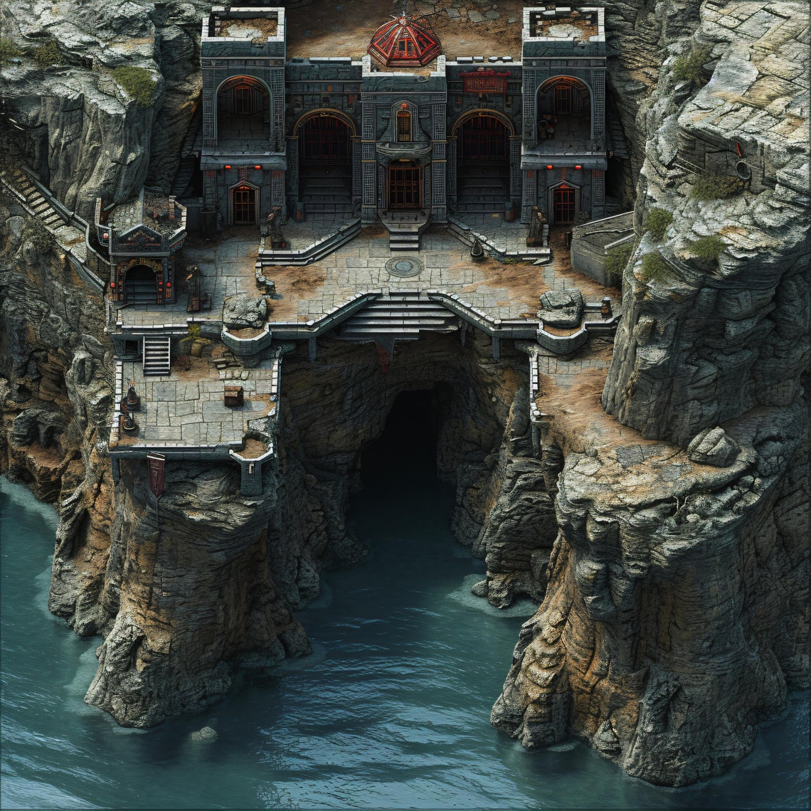 10 Jail/prison Battle Maps, Dnd Battlemap, Pathfinder, D&D, Dungeons ...