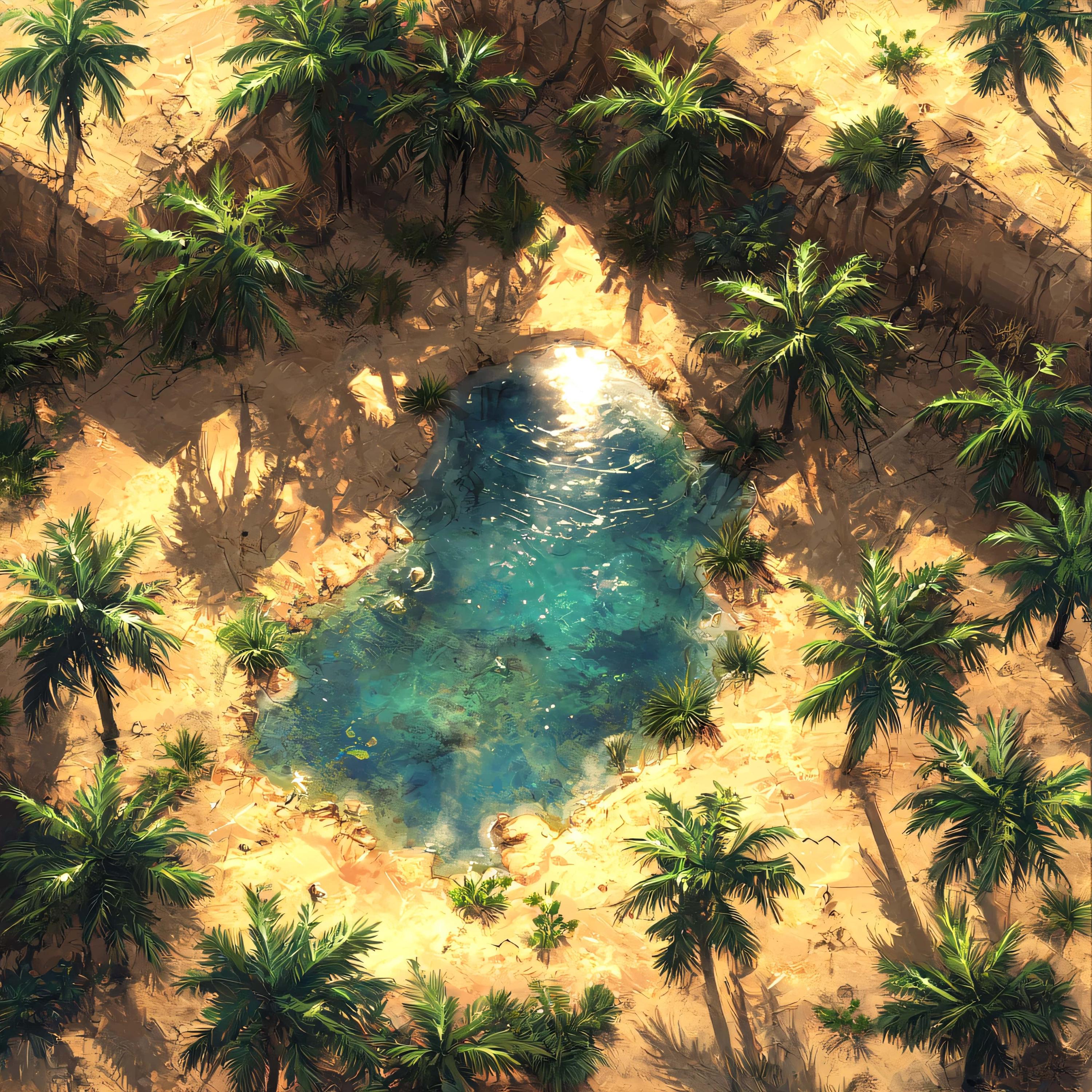 10 Desert Life Battle Maps, Dnd Battlemap, Pathfinder, D&D, Dungeons ...