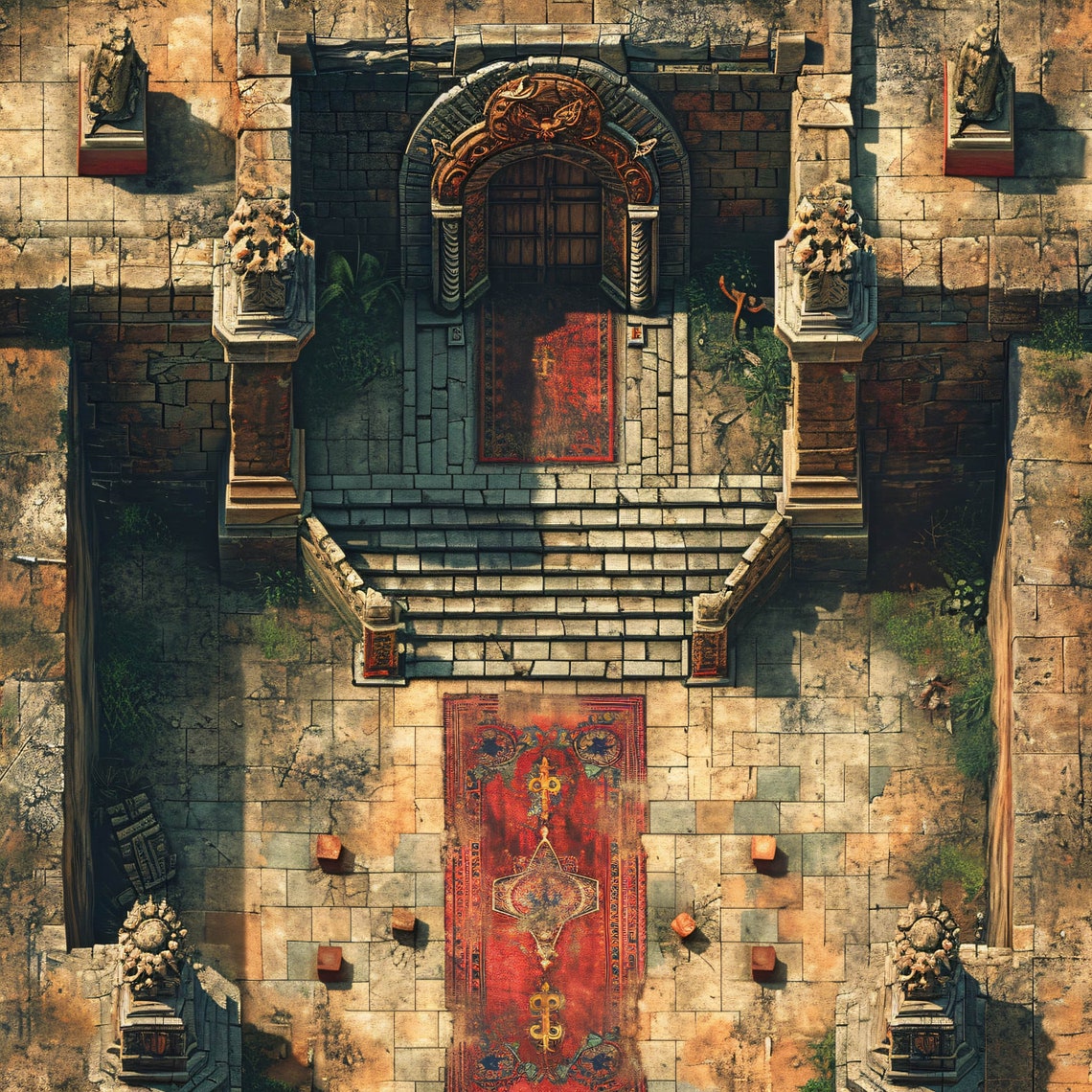 10 Cathedral Battle Maps, Dnd Battlemap, Pathfinder, D&D, Dungeons and ...