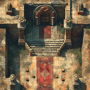 10 Cathedral Battle Maps, Dnd Battlemap, Pathfinder, D&D, Dungeons and ...