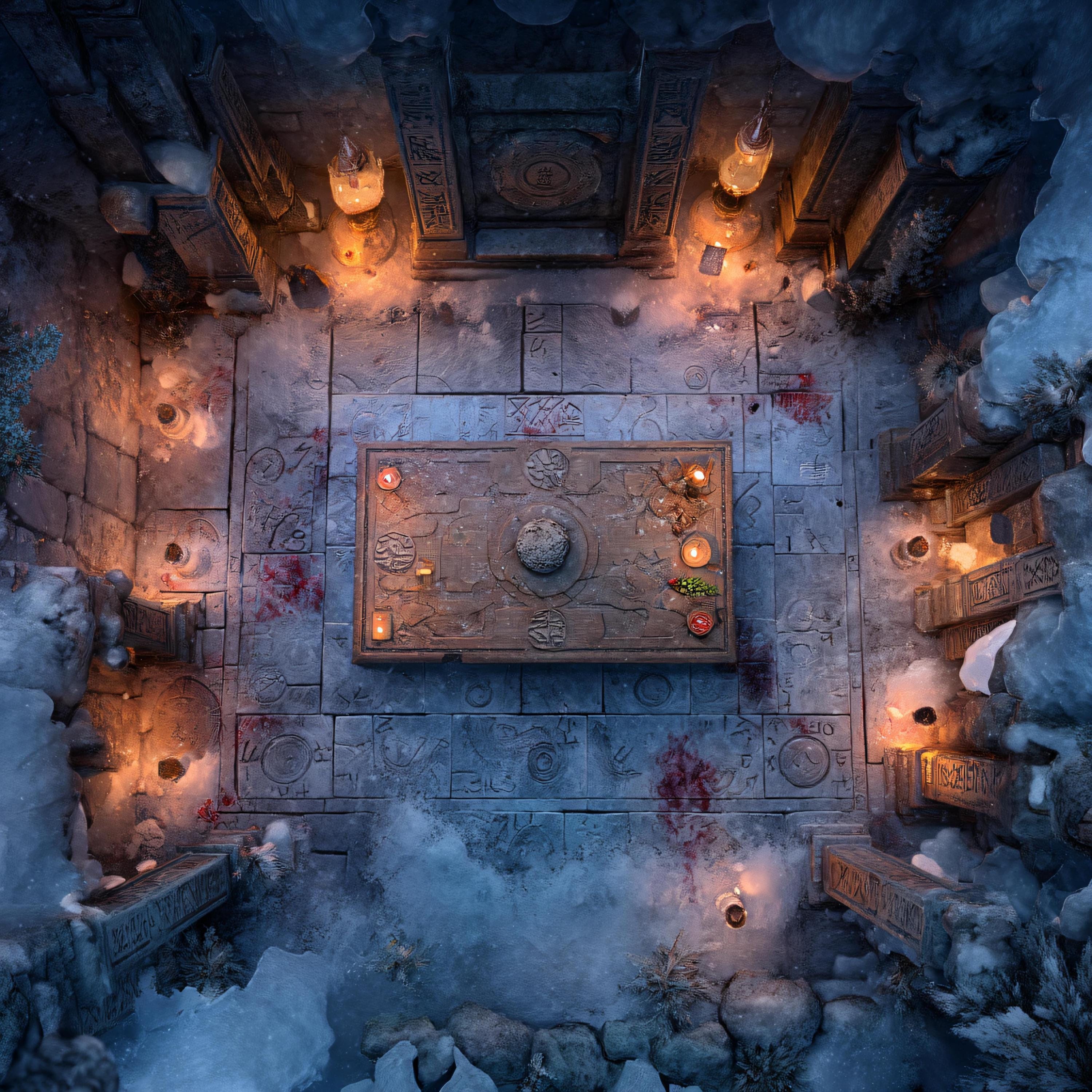 10 Gridless Horror Wilderness Battle Maps | VTT Pack for Dnd ...