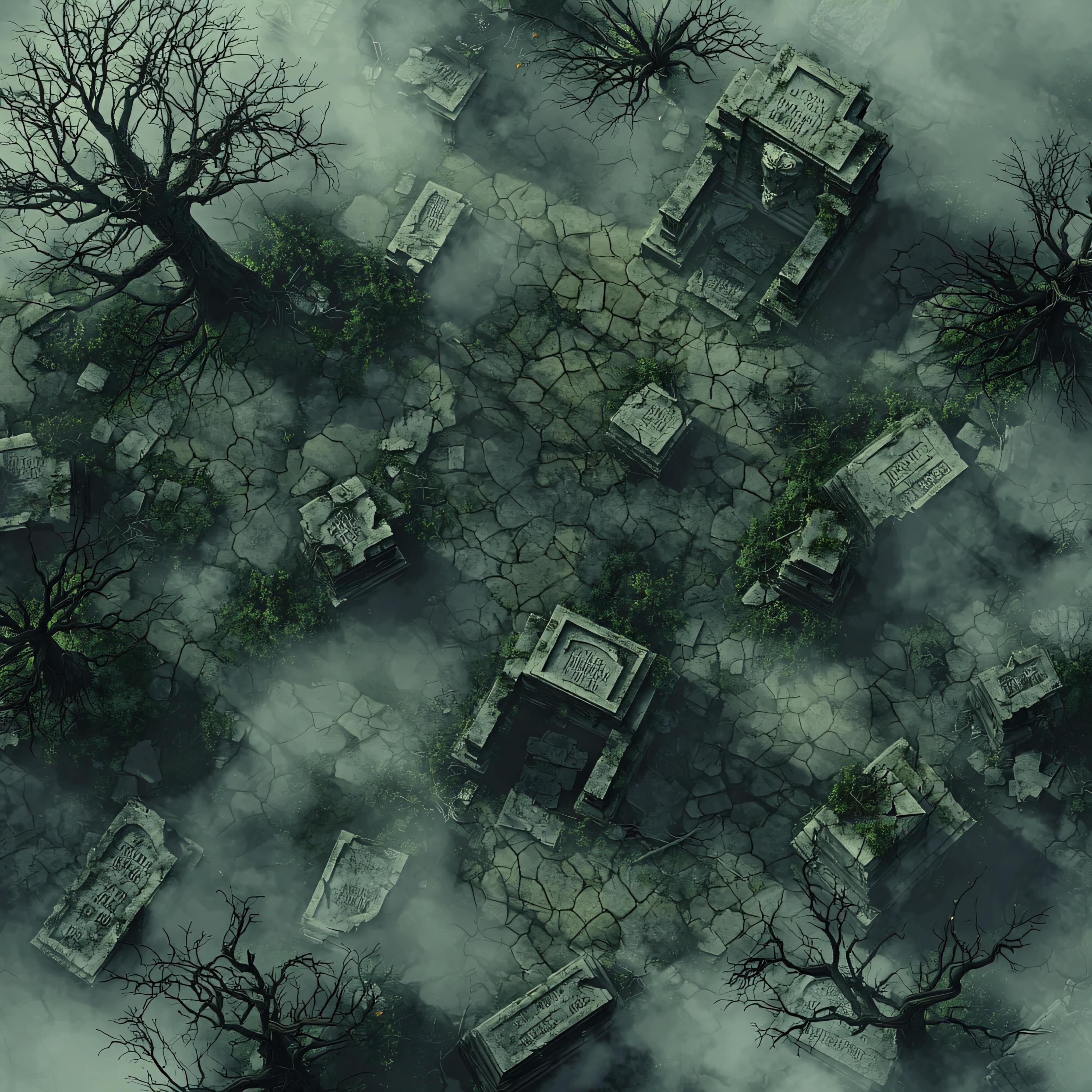 10 Haunted Village Battle Maps, Dnd, Pathfinder, D&D, Battlemap ...