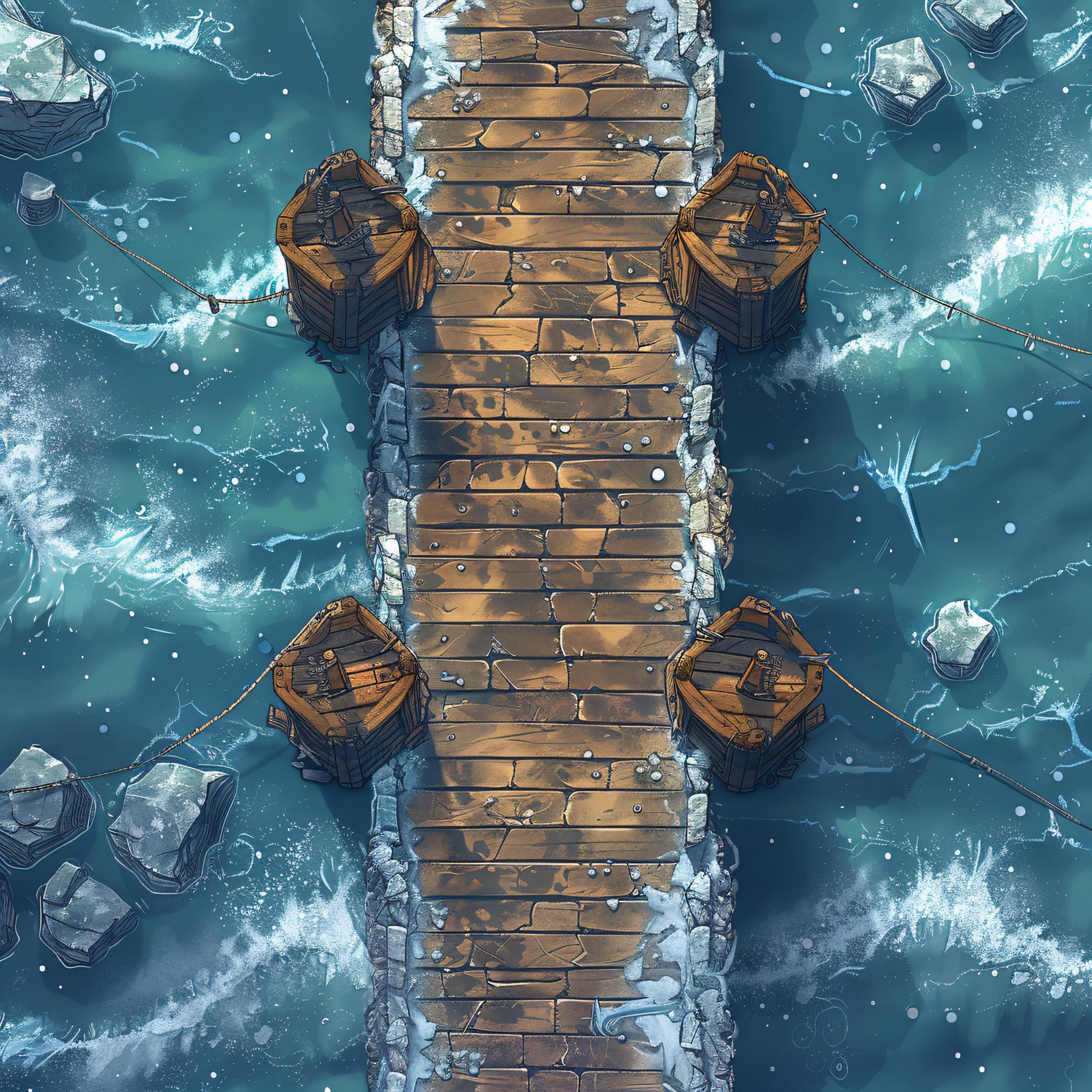 10 Frozen Village Battle Maps, Dnd Battlemap, Pathfinder, D&D, Dungeons ...
