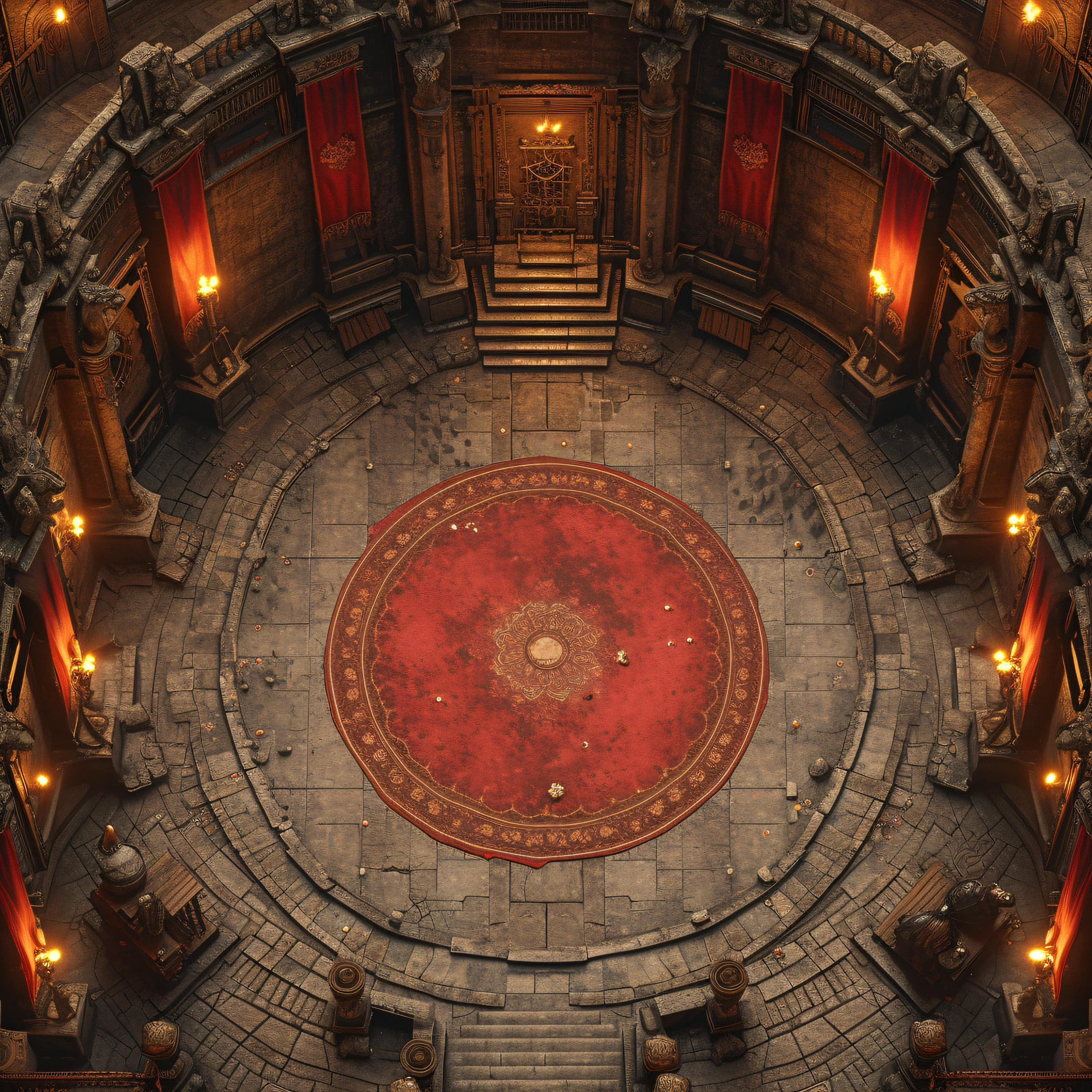 10 Gridless Mausoleum/tomb Battle Maps | VTT Pack for Dnd, Pathfinder ...